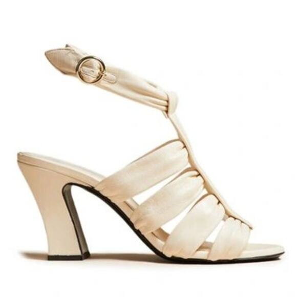 KHAITE | Shoes | Khaite Perth Slingback Sandals Made In Italy Leather ...